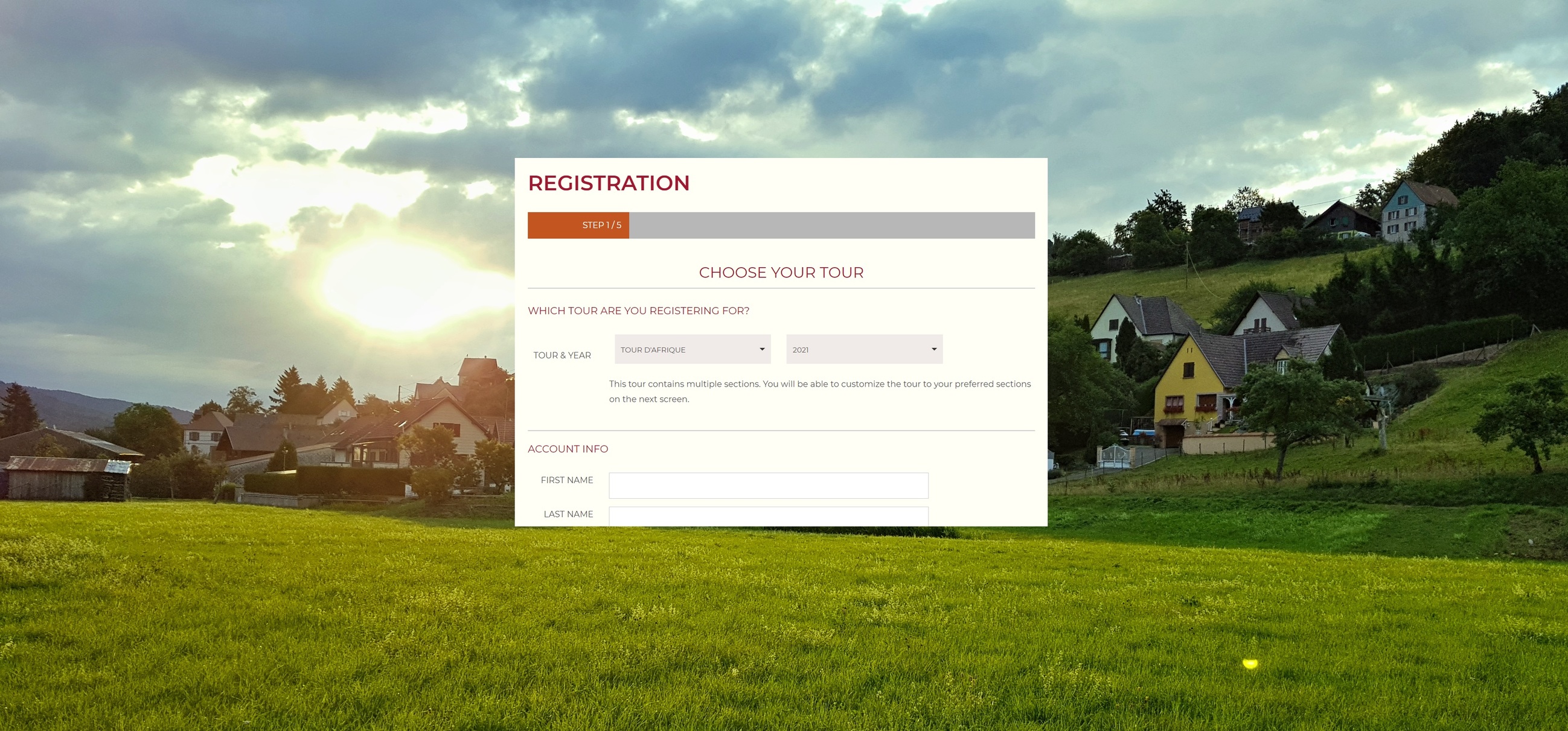Registering for a Tour and Using MyTours | TDA Global Cycling
